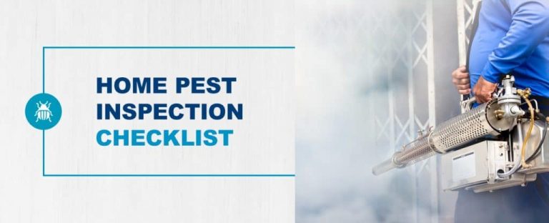 Home Pest Inspection Checklist [PDF Download] - Pestech